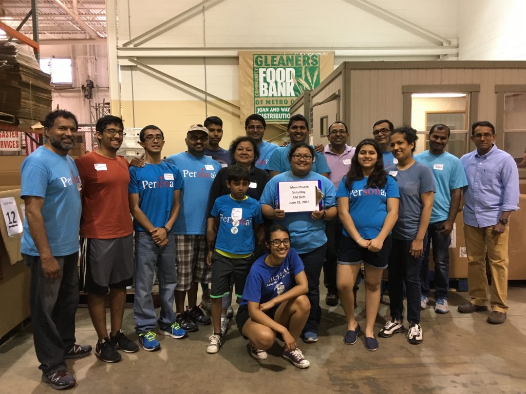Volunteering at Gleaners June 2016 - Maranatha Evangelistic Ministries